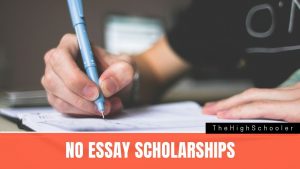 Top 15 No Essay Scholarships For High School Seniors - TheHighSchooler