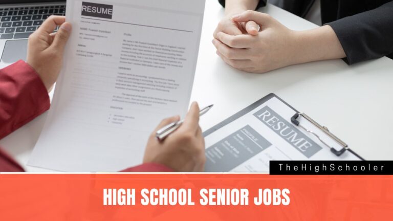 10 Easy Job Opportunities For High School Seniors - TheHighSchooler