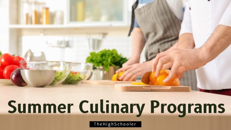 8 Summer Culinary Programs For High School Students To Apply ...