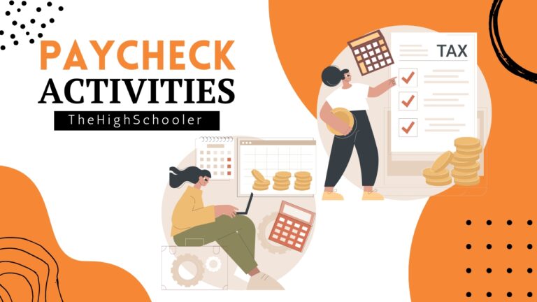 7 Interesting Paycheck Activities For High School Students ...