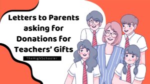 3 Sample Letters to Parents Seeking Donations for Teachers’ Gifts ...