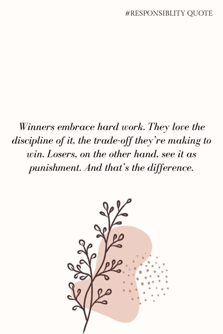 50 Responsibility Quotes For Students - TheHighSchooler