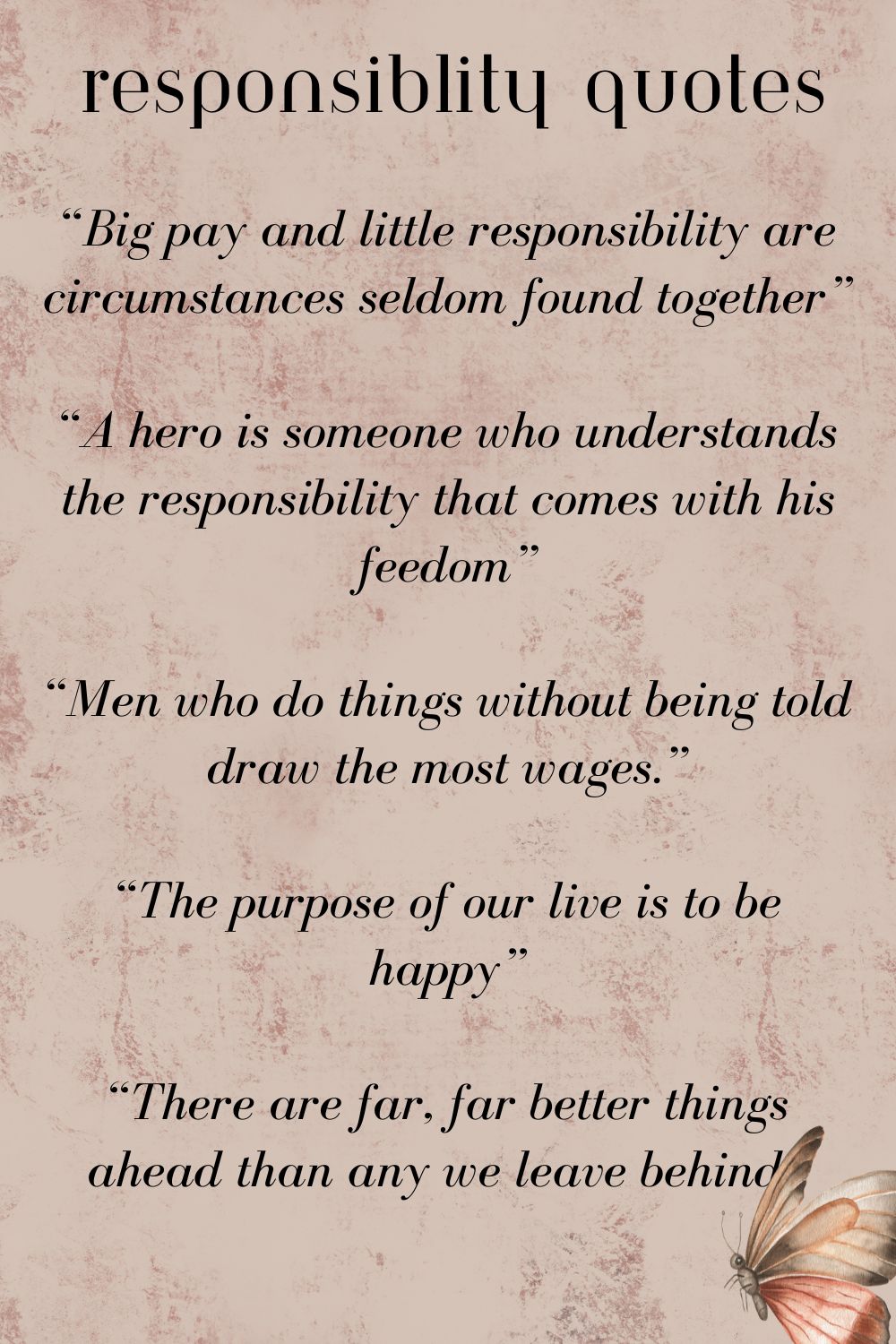 50 Responsibility Quotes For Students - TheHighSchooler