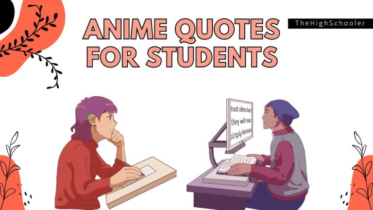 30 Inspiring Anime Quotes On Education & Learning - TheHighSchooler