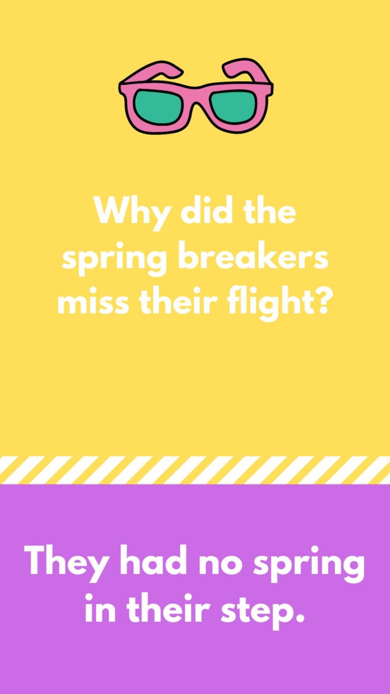 50 Hilarious Spring Jokes For Teens - TheHighSchooler