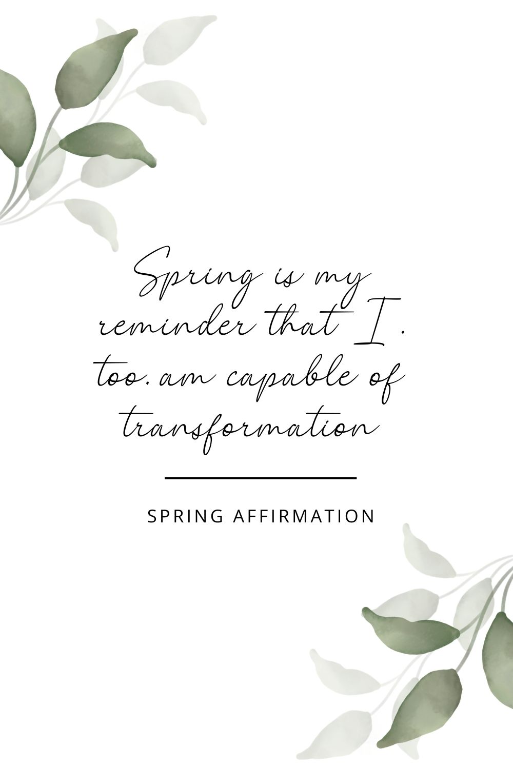 50 Effective Spring Affirmations For Students - TheHighSchooler