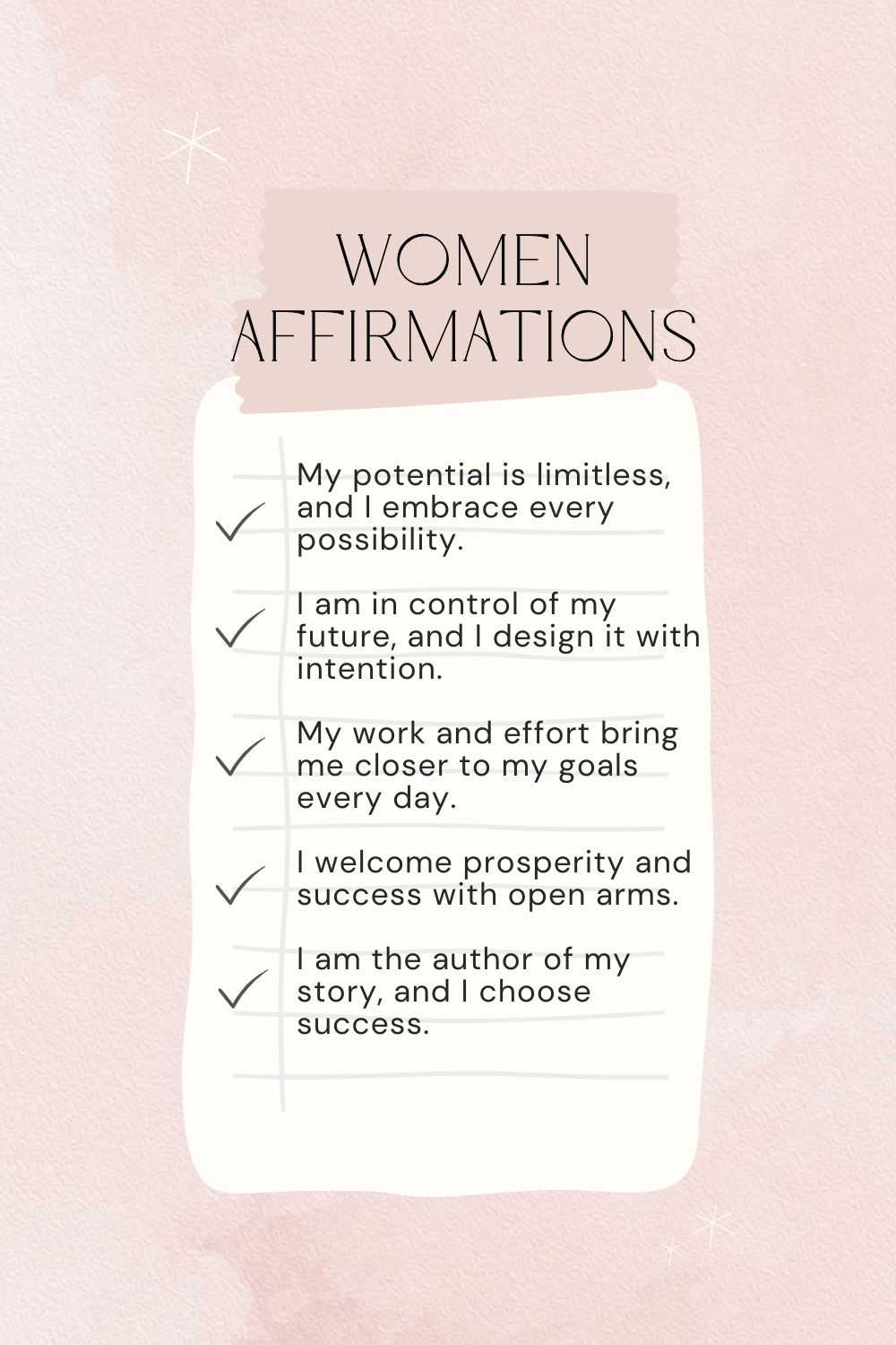 50 Uplifting Affirmations For Women - TheHighSchooler