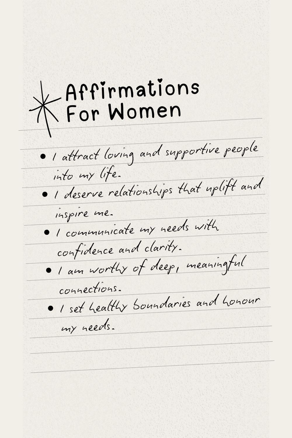 50 Uplifting Affirmations For Women - TheHighSchooler