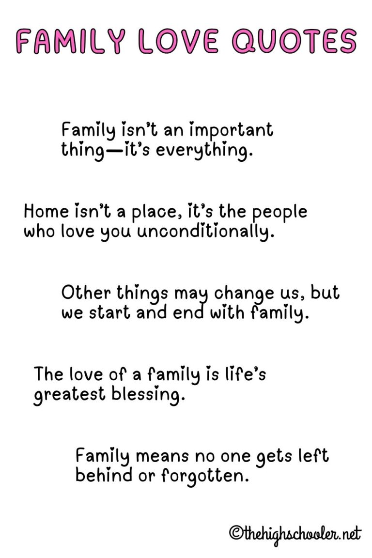 50 Heartfelt Family Love Quotes to Celebrate the Ones Who Always Have ...